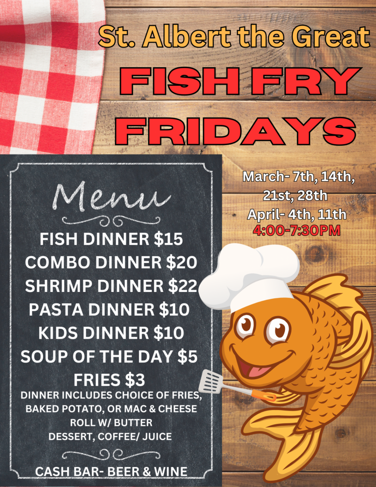 Fish Fry 2025 - St. Albert the Great Parish